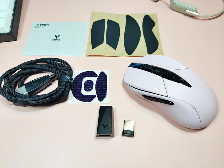 原相3398引擎，游戏玩家首选：雷柏V300 PRO轻量化游戏鼠标 - 知乎