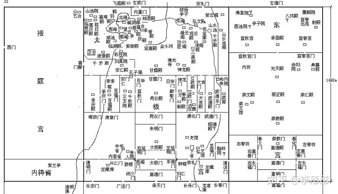 你见过历史上哪些朝代都城的地图？ - 知乎