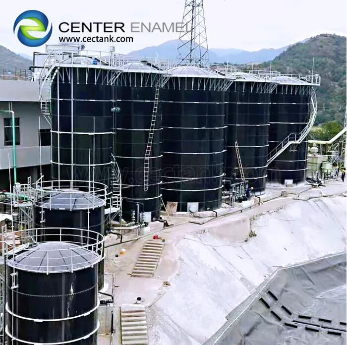Glass Fused To Steel And Stainless Steel Water Storage Tank Customized ...