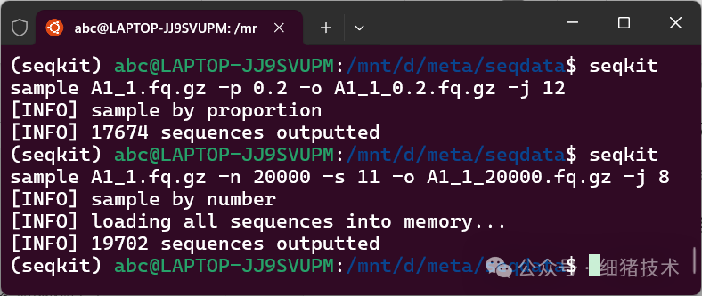 seqkit_迷你版序列预处理悍将 - 知乎