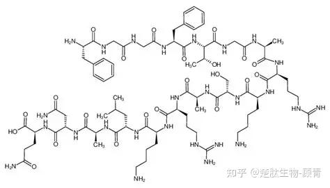 多肽合成，Nociceptin (Orphanin FQ)；Phe-Gly-Gly-Phe-Thr-Gly-Ala-Arg-Lys-Ser ...