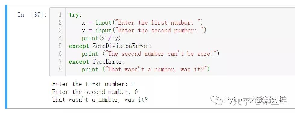 Python 对异常与错误的处理策略，用 try...except，还是 if...else...，哪种比较好？ - 知乎