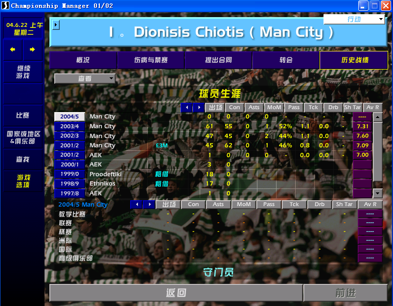 cm0102 冠军足球经理 20年弹指一挥间（三） - 知乎