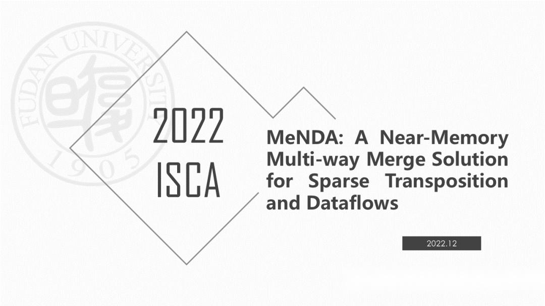 MeNDA：基于近内存处理的的稀疏矩阵转置加速器 - 知乎