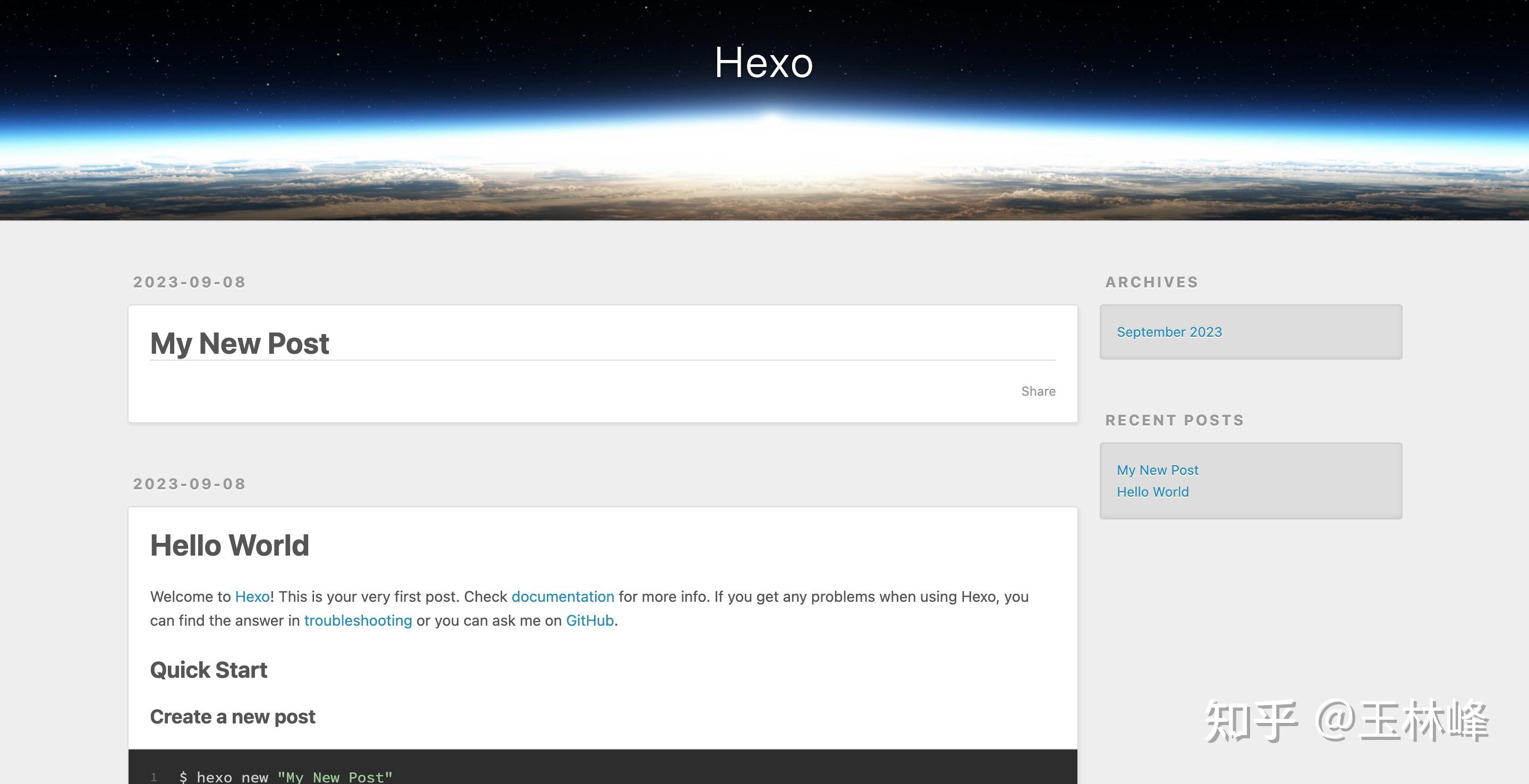 如何快速搭建个人博客网站？Hexo+gitee （2023最新教程！） - 知乎