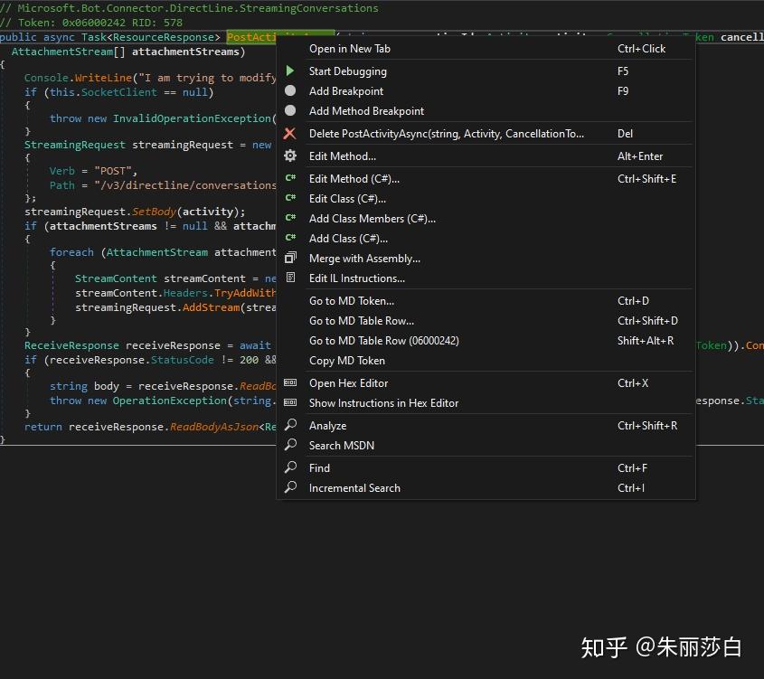 c#使用dnspy调试修改第三方库 - 知乎