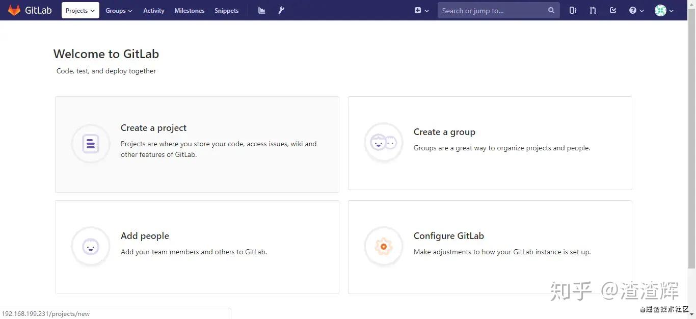 docker下gitlab安装配置与使用 - 知乎