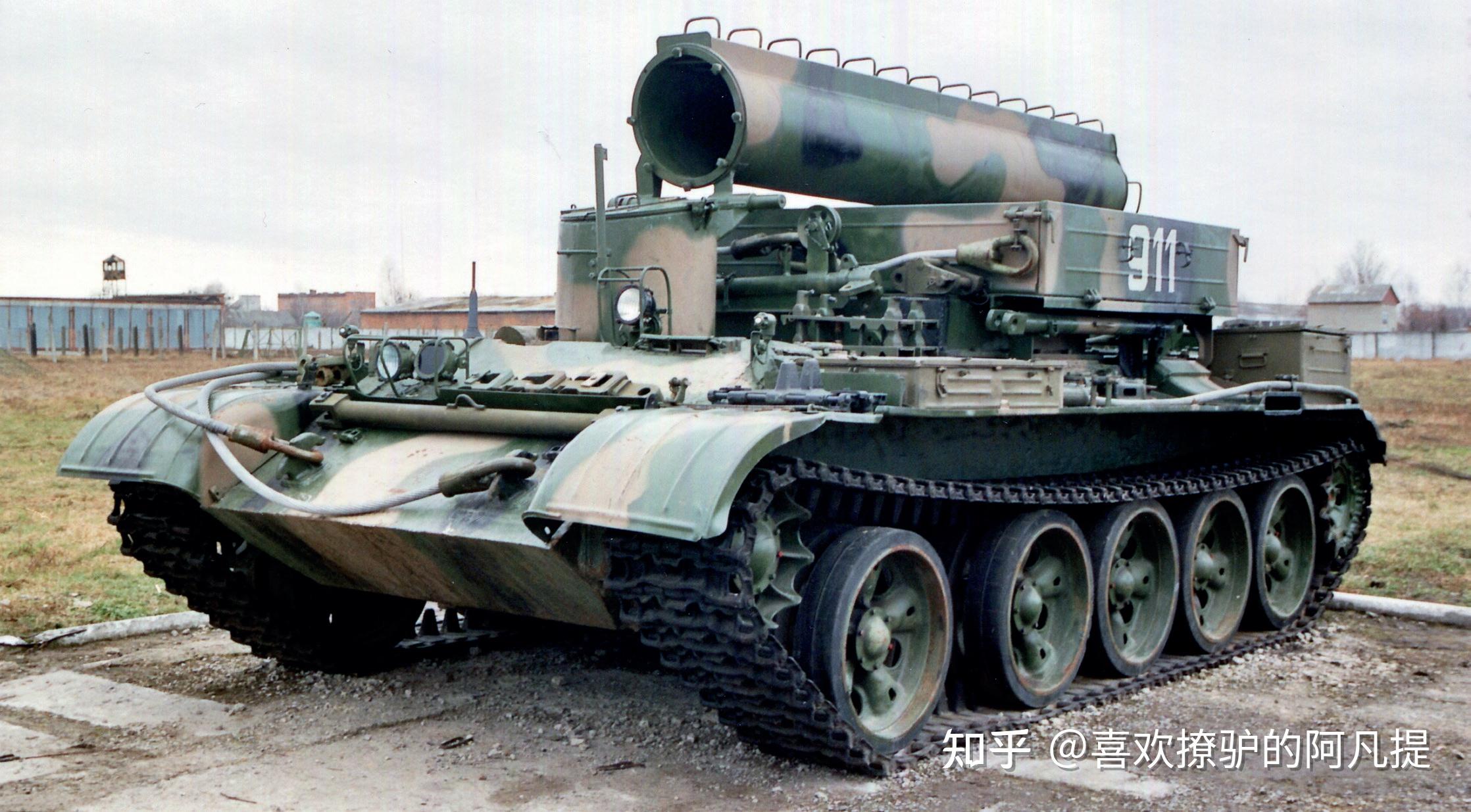编号07：T-54坦克：衍生车型（架桥坦克、扫雷车、铲雪车、抢修拖曳车、两栖坦克、喷火坦克）及其他试验型号 - 知乎
