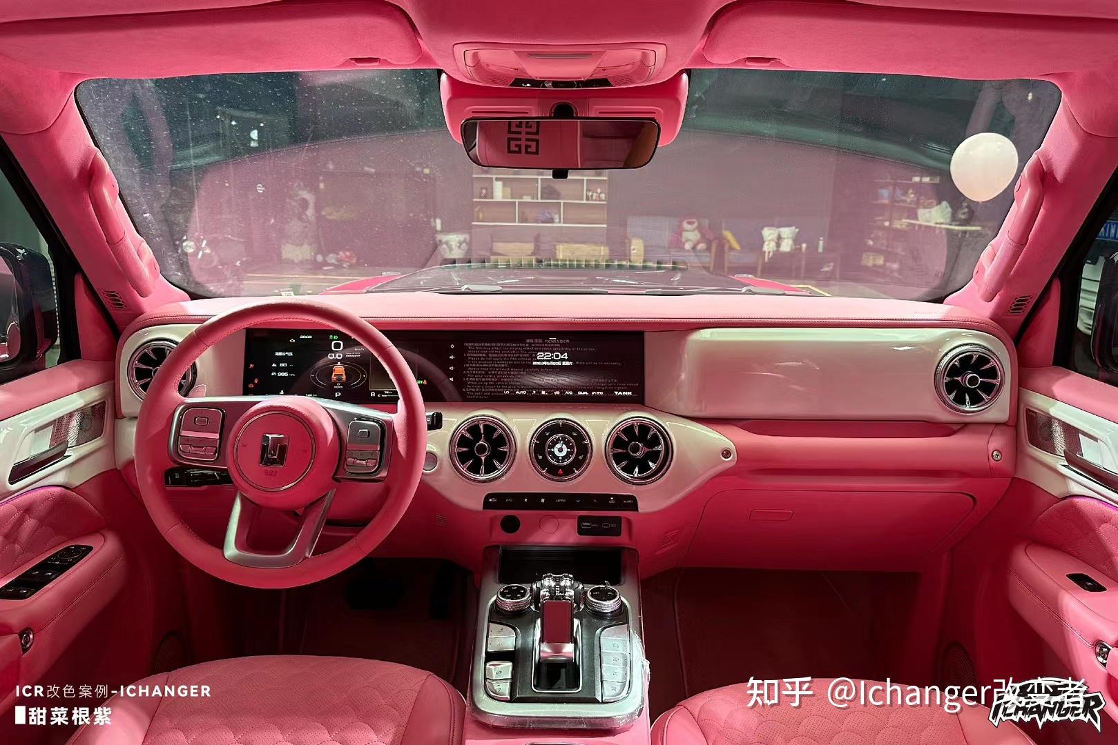 坦克300-ichanger改色膜甜菜根紫，高饱和紫红色系 - 知乎