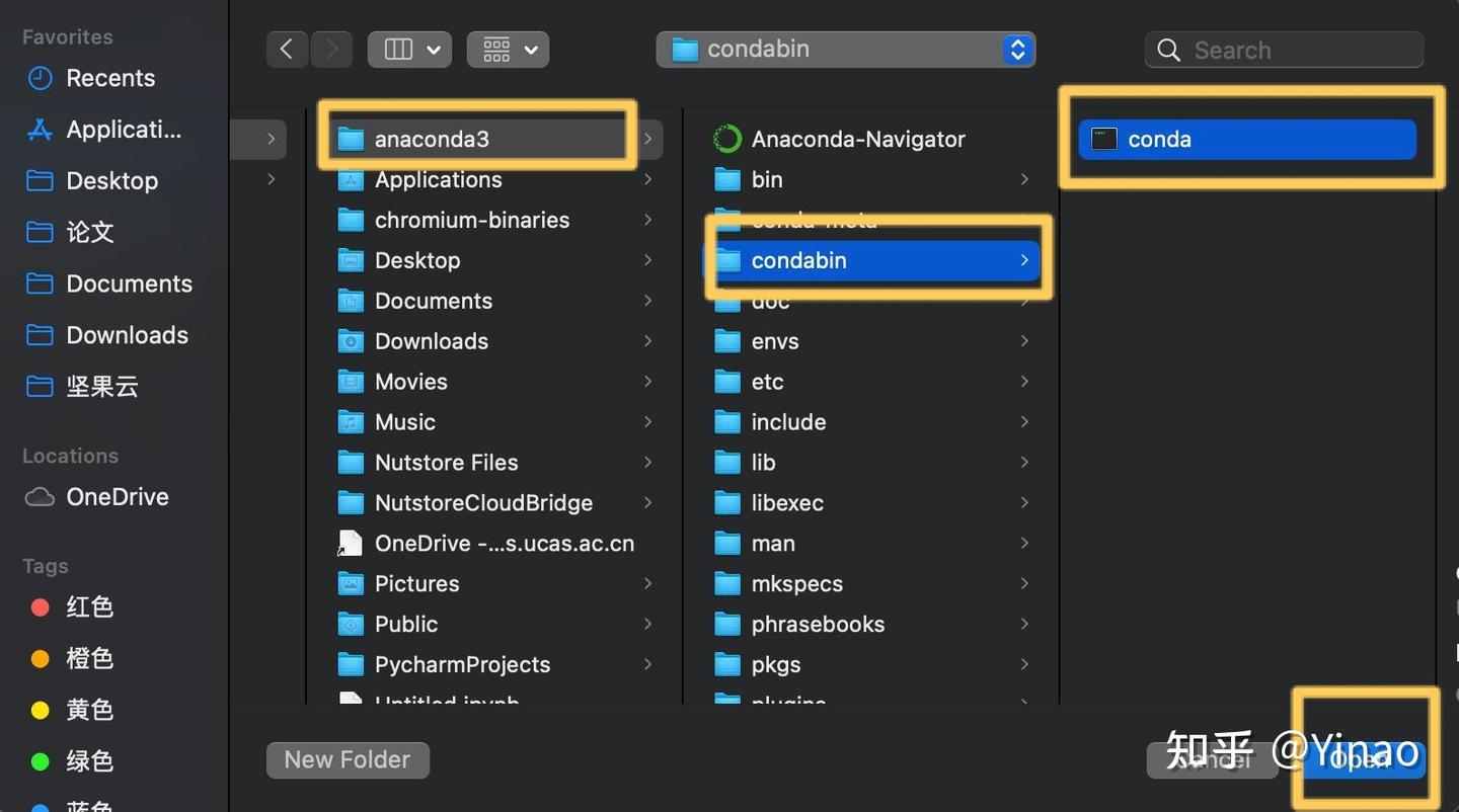 PyCharm配置Anaconda的Python 解释器（Mac版） - 知乎