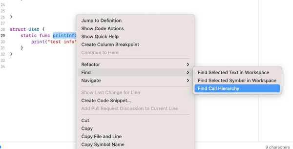 Xcode 快速查看函数调用者在进行代码重构时，经常需要查看某个方法被哪些地方调用，防止误操作。 Xcode 提供了相关 - 掘金