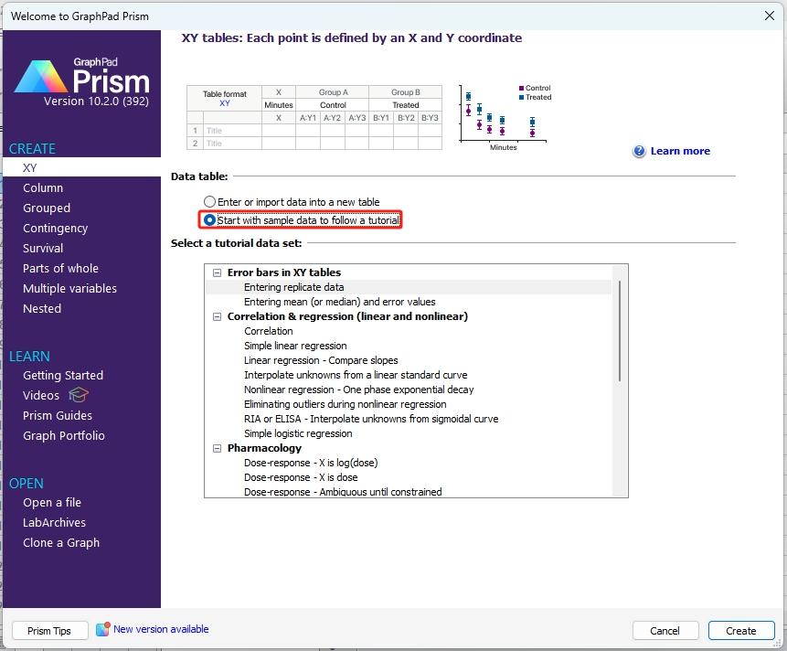 GraphPad Prism 绘制折线图 - 知乎