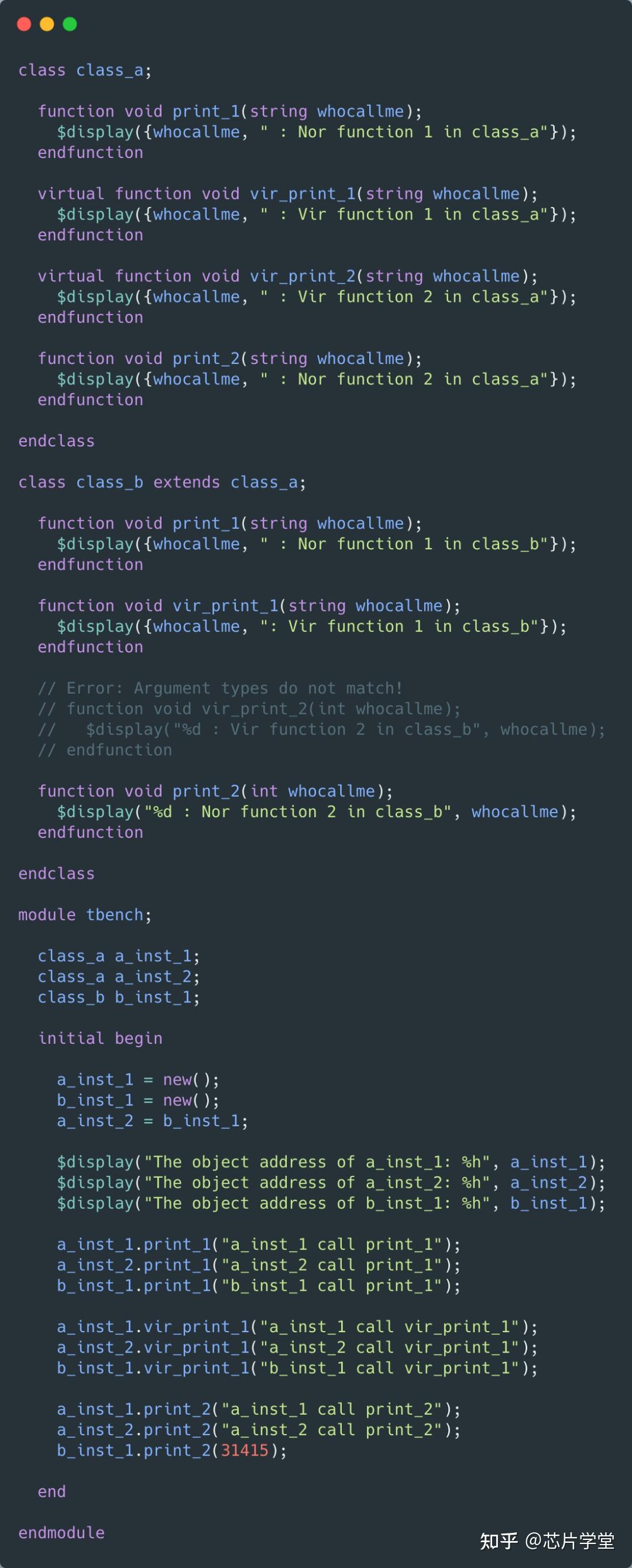 SystemVerilog | 区分Override Overwrite Overload其实也没那么复杂 - 知乎