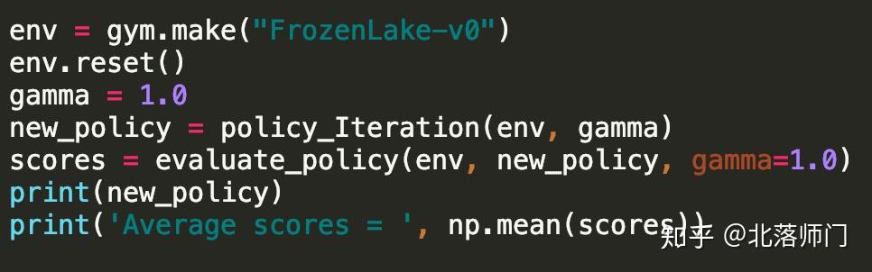 策略迭代(policy iteration)解决冰湖(FrozenLake-v0)问题 - 知乎