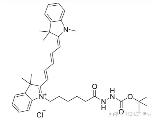 Cyanine5 Boc-hydrazide，Cy5具有较长的激发和发射波长 - 知乎