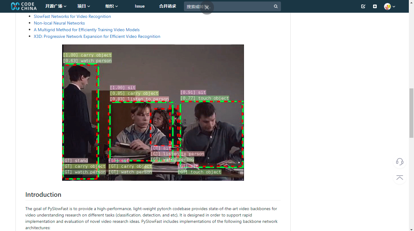 复现代码SlowFast Networks for Video Recognition检测自己的视频 - 知乎