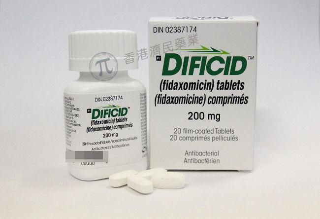 DIFICID(fidaxomicin，非达霉素)中文说明书|香港济民药业 - 知乎