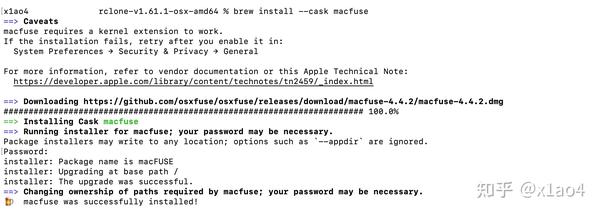 如何在 macOS 使用 AList + RCLONE 把网盘挂载到本地 - 知乎