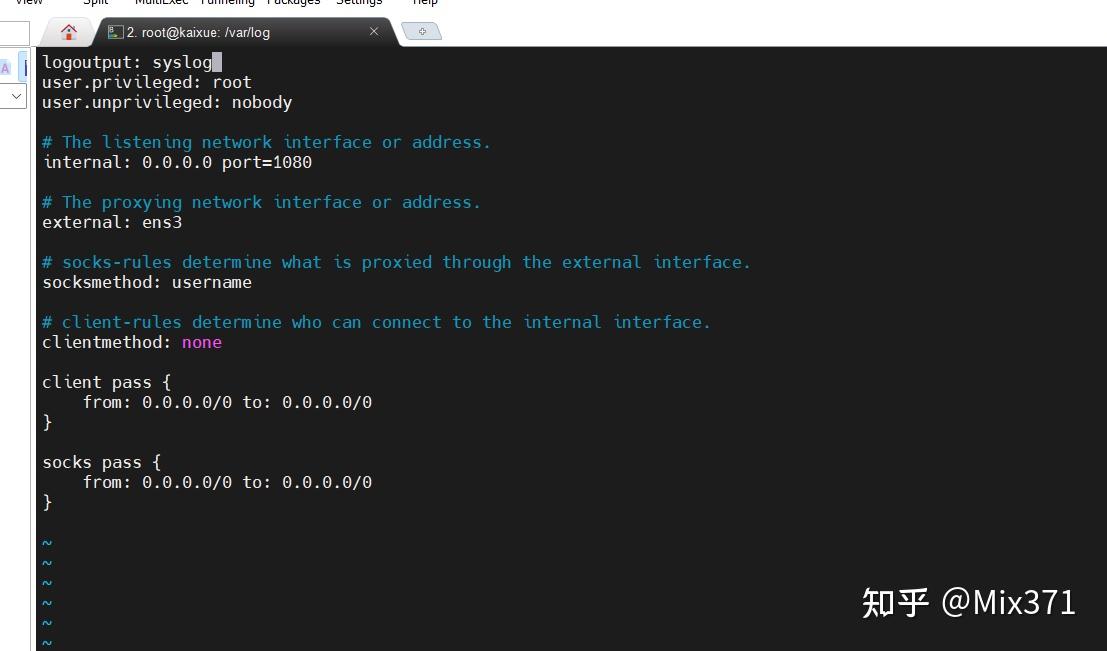 搭建danted服务，ss5 - 知乎
