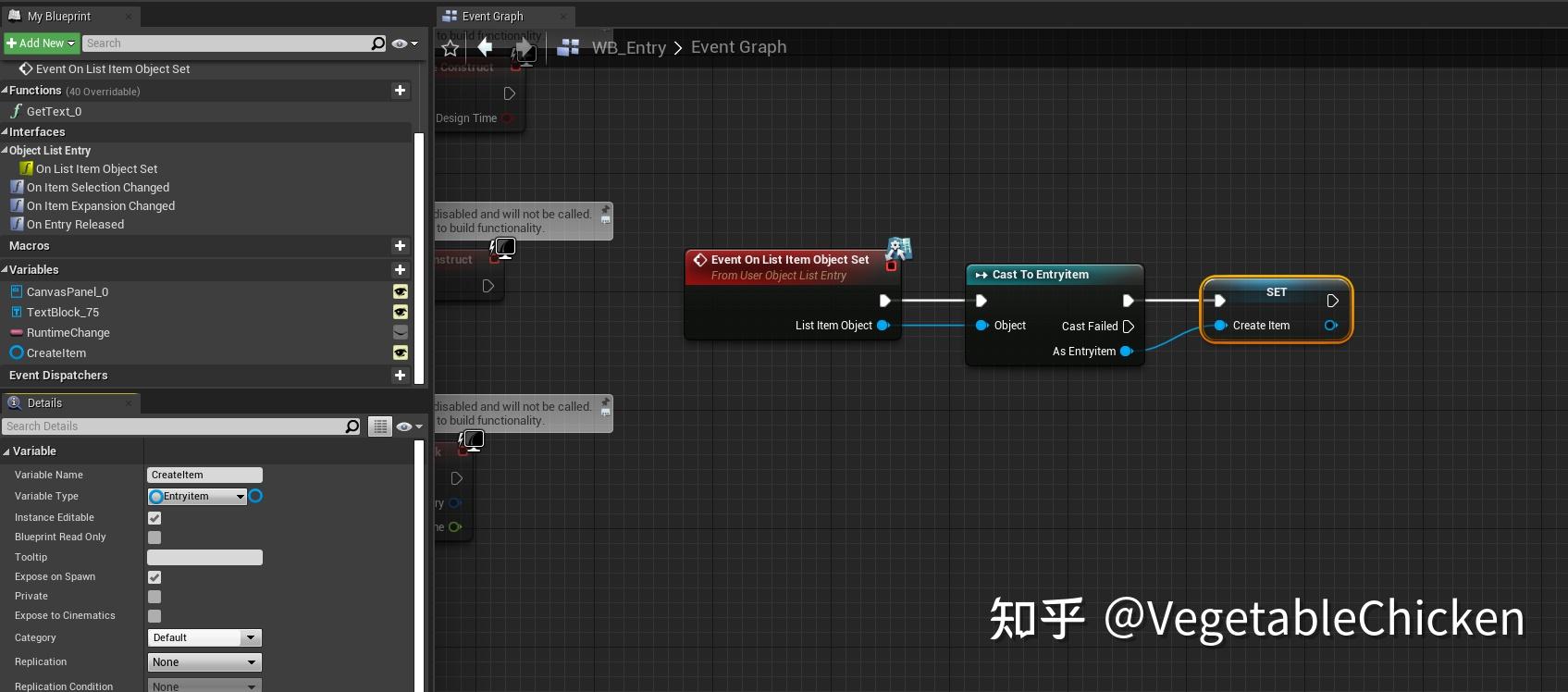 UnrealEngine蓝图控件 ListView使用说明和基础拓展 - 知乎