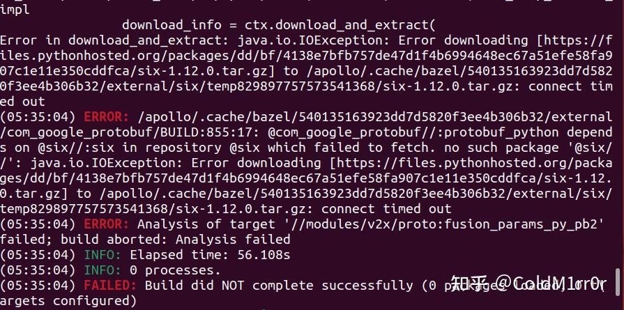 第一讲：搭建Apollo+Carla+Bridge 遇到的问题 - 知乎