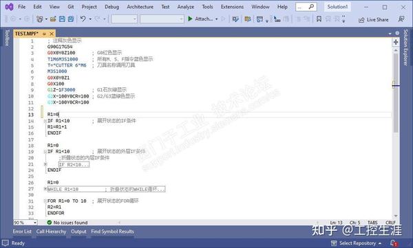 用Visual Studio 中编辑和阅读NC程序 - 知乎
