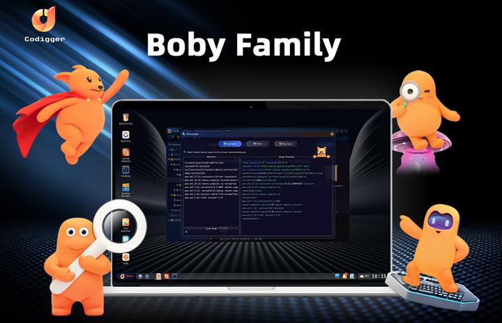 Codigger吉祥物家族：Boby天团来袭，陪你玩转编程世界！ - 知乎