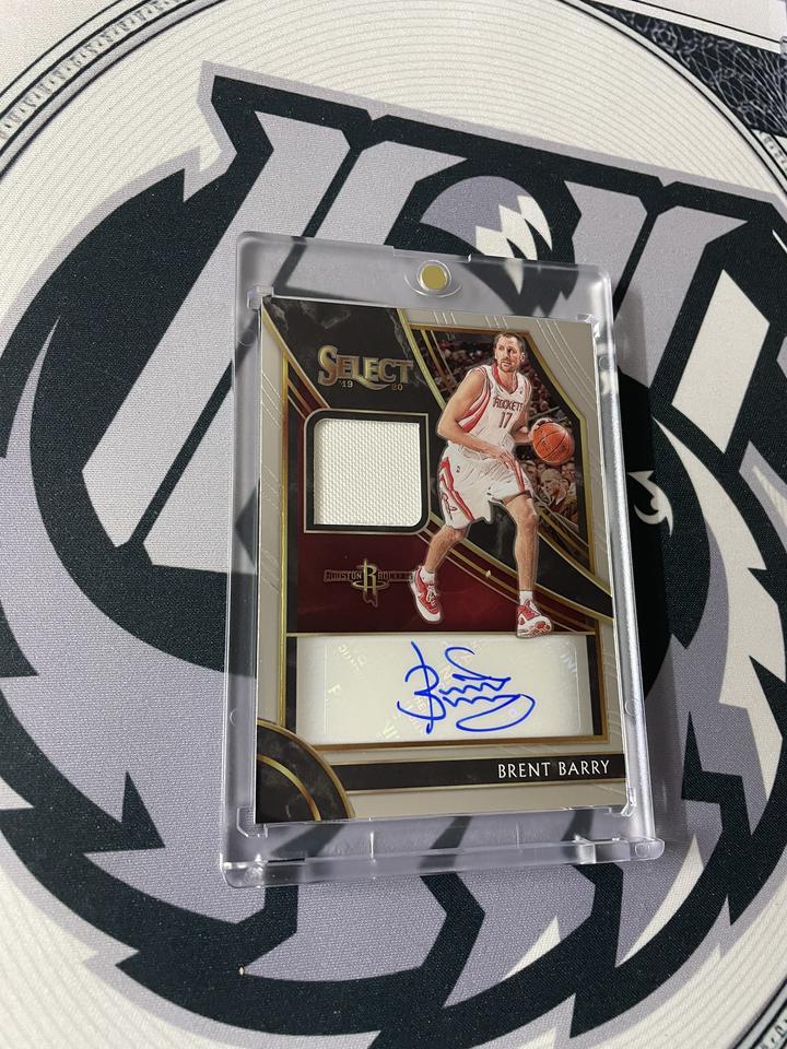 2019-20 Panini Select Autographed Memorabilia Brent Barry - 知乎