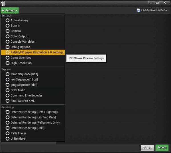 【技术精讲】如何使用AMD FSR 超级分辨率锐画技术2（FSR 2）虚幻引擎插件 - 知乎