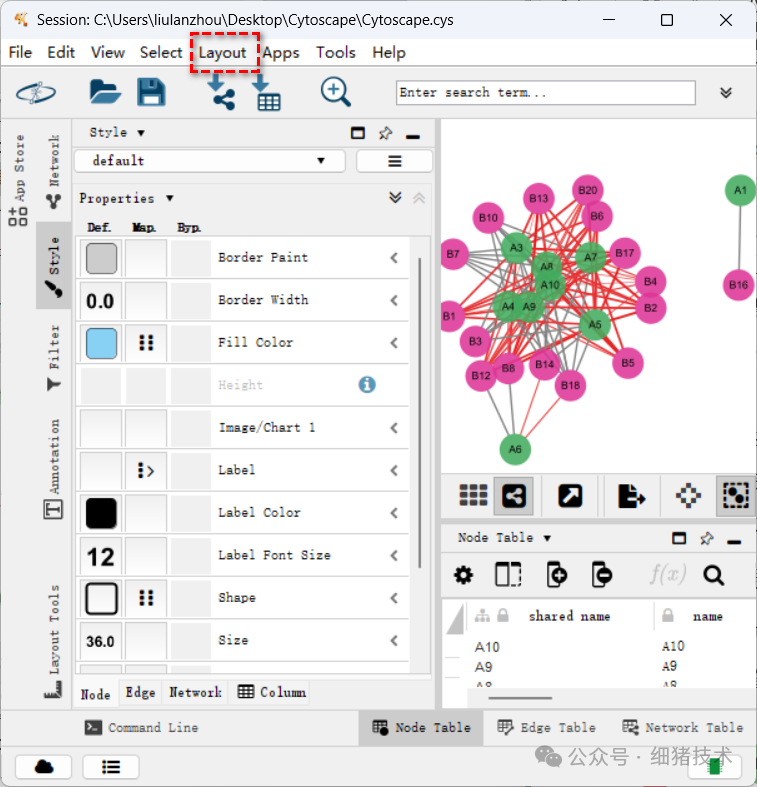 Cytoscape程序网络分析实操 - 知乎