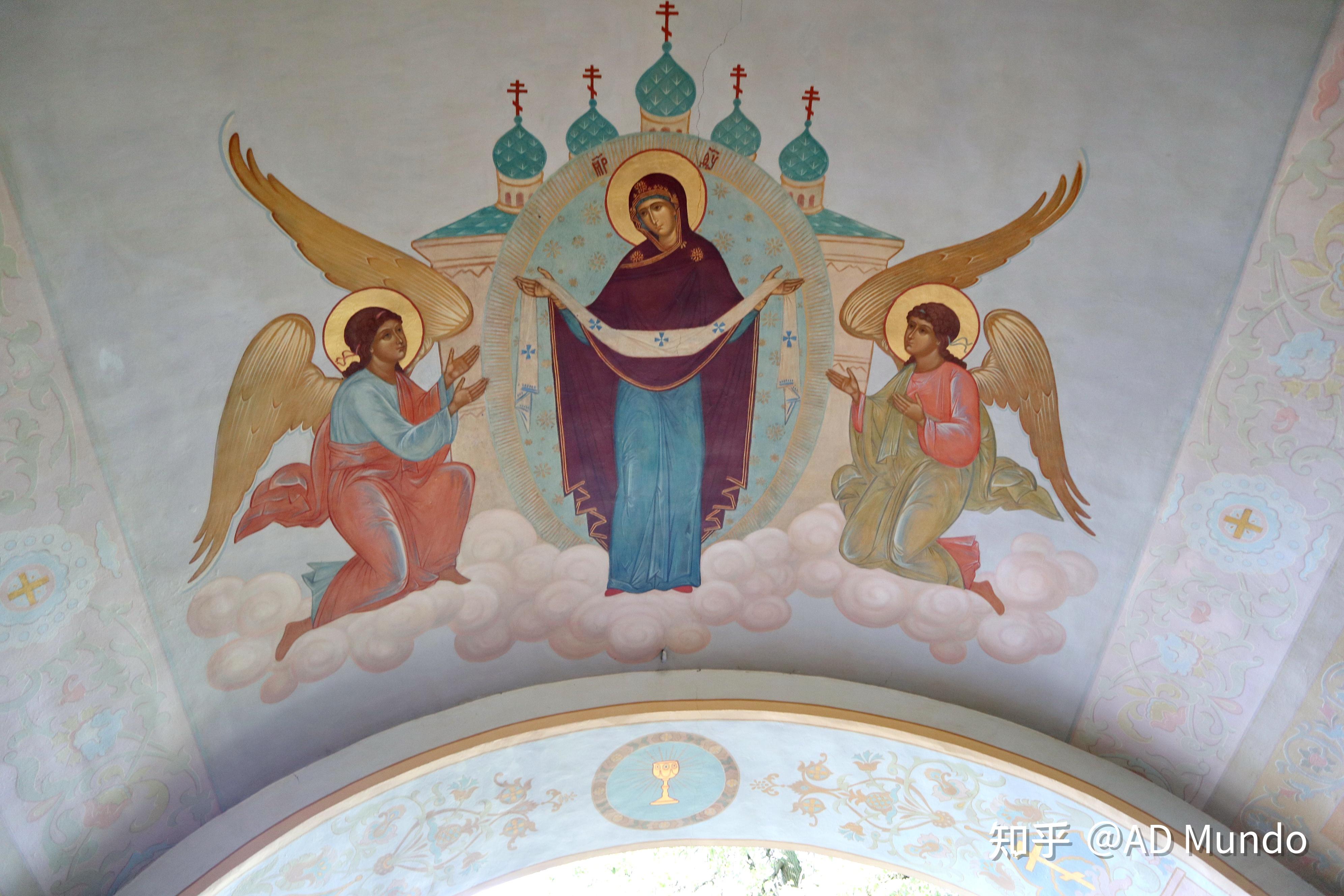 东正教堂巡礼-谢尔盖耶夫小镇Sergiyev Posad教堂内的圣像画和圣像屏风 - 知乎