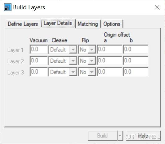 第十章第十小节：Materials Studio（MS）软件 层构建器 （Layer Builder） - 知乎