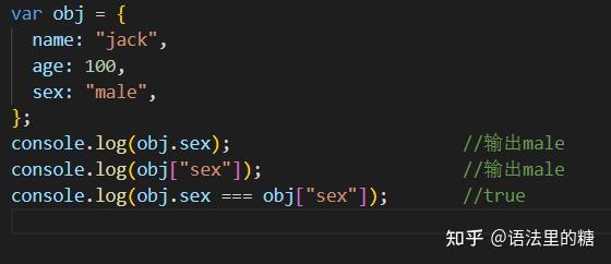 obj[key],obj['key'],obj.key的区别 - 知乎