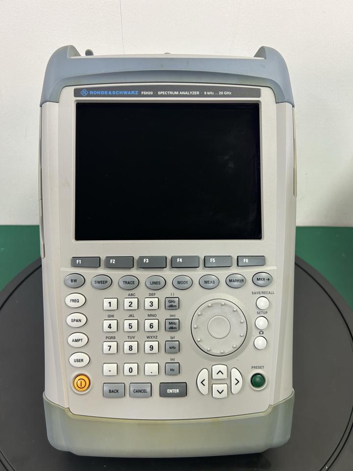 R&S罗德与施瓦茨FSH20手持频谱分析仪 - 知乎