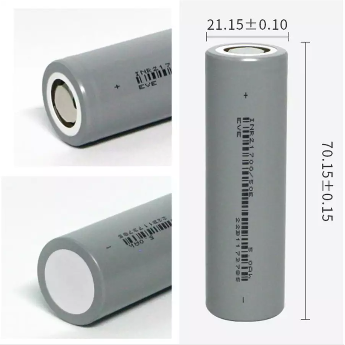 亿纬锂能推出21700 50E锂电芯，单节容量5000mAh - 知乎