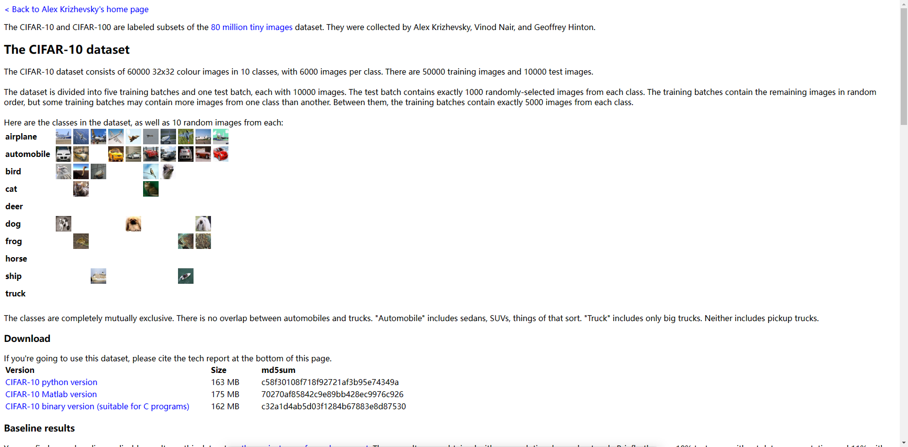 CIFAR10：urllib.error.URLError: - 知乎