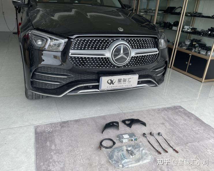 23款奔驰GLE350时尚型加装原厂360全景影像系统，新手秒变老司机 - 知乎