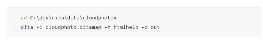 DITA技巧：将DITA或Markdown发布成CHM - 知乎