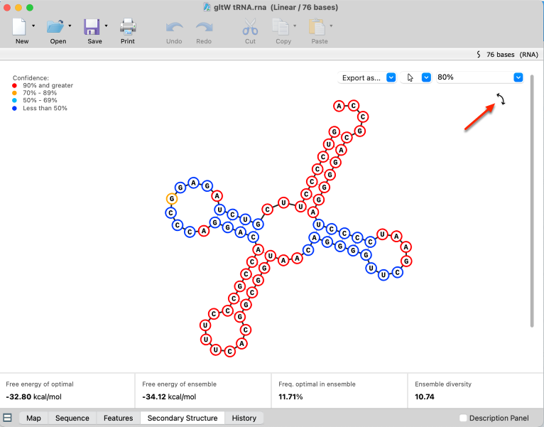 SnapGene V6.1 全新功能 — RNA二级结构 - 知乎