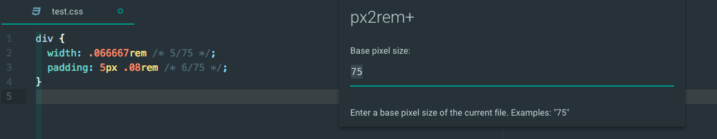 转换 px(像素) 到 rem 单位的 Atom 插件: px2rem-plus - 知乎