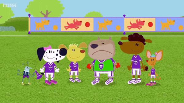 BBC英语启蒙足球实景动画片《Footy Pups》，绝对会是小球迷们的心头爱，可以边看节目边学足球技巧 - 知乎