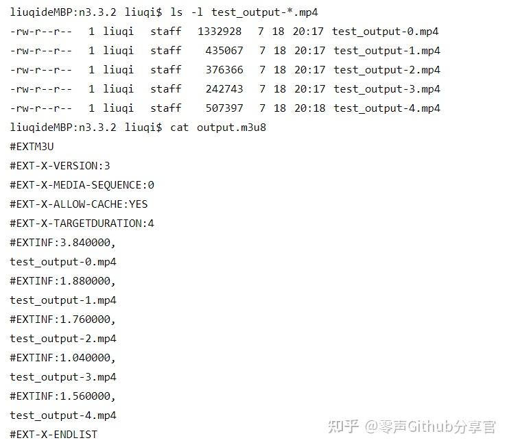 Ffmpeg视频截取切片 知乎 7214