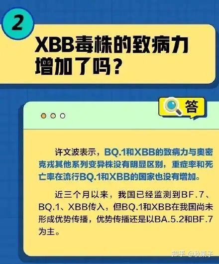 关于XBB毒株的5个热点问题，一图带你了解 - 知乎