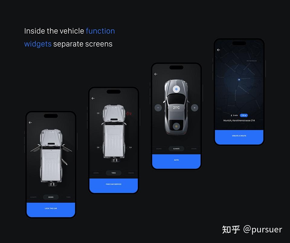 汽车APP界面设计分享 - 知乎
