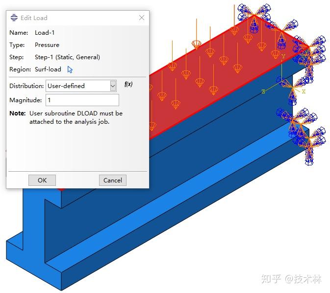 基于Abaqus的DLOAD子程序实现移动载荷 - 知乎