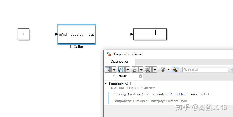 C代码在Simulink中仿真 | C Caller 小试牛刀 - 知乎