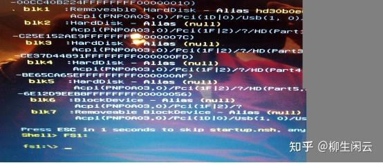 如何制作EFI shell 启动U盘 - 知乎