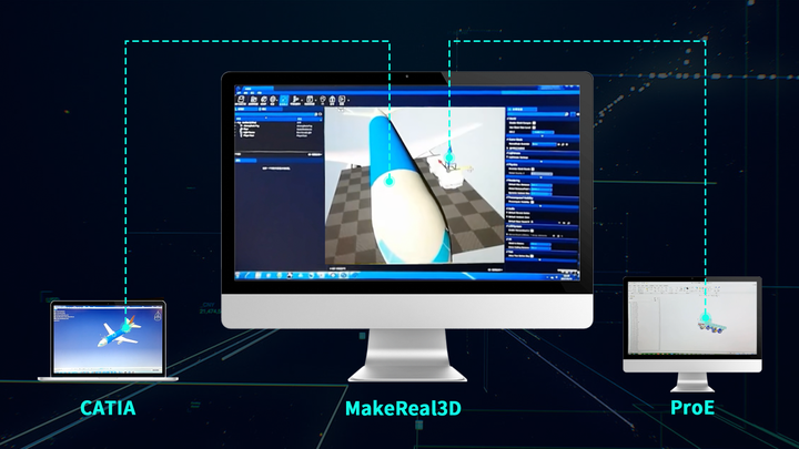 MakeReal3D在线导入功能快速融合三维场景 - 知乎