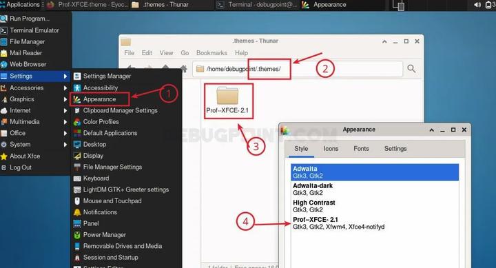如何在 Xfce 或 Xusbuntu 中安装主题 - 知乎