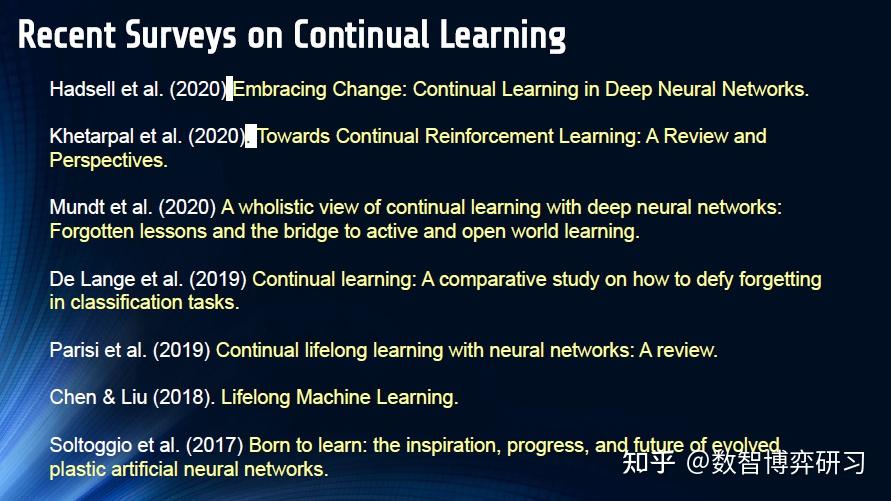 持续学习：论可持续学习的机器（Continual Learning） - 知乎